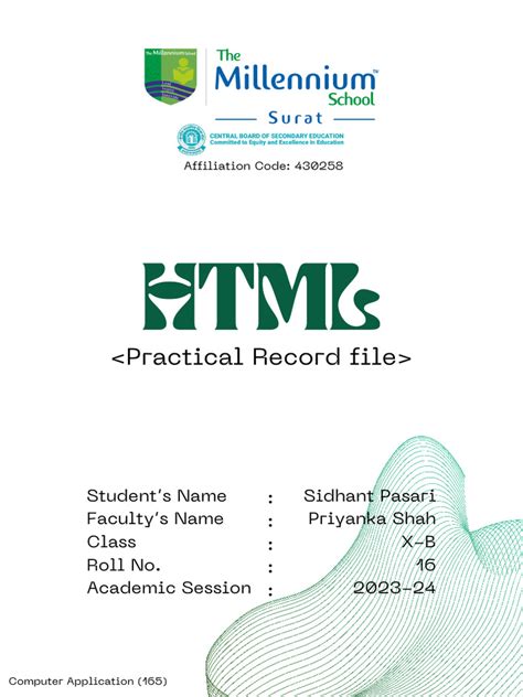 Cbse Computer Project File Class 10 Pdf Software Computer Science