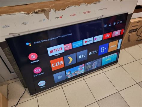 TELEWIZOR TV LED TCL P K UHD SMART ANDROID Telewizory Loombard Pl