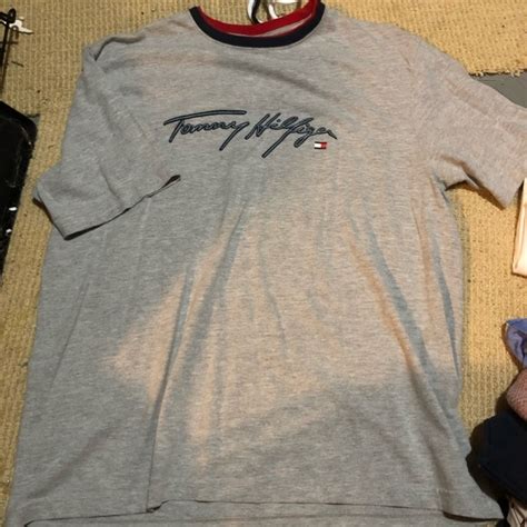 Tommy Hilfiger Tops Tommy Hilfiger Cursive Logo Short Sleeve Tee