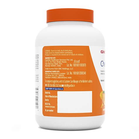 Buy GNC Chewable C Mg Tablet Orange S Online At Best Price General Health