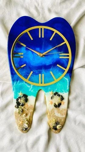 Blue Base Printed Crystal Clock At ₹ 2500 Piece In Vadodara Id 2856322706062