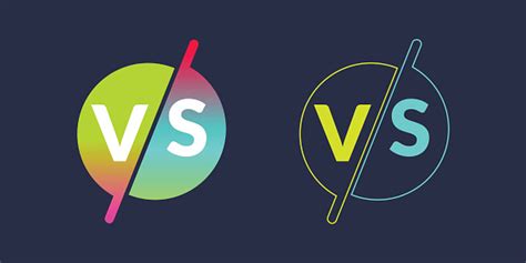 대결 Vs의 밝은 포스터 기호 같은 로고 일 수 있다 벡터 일러스트 레이 션 Championship에 대한 스톡 벡터 아트 및 기타 이미지 Championship 개념