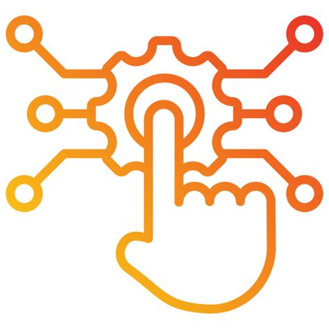 Digital Transformation Generic Gradient Icon