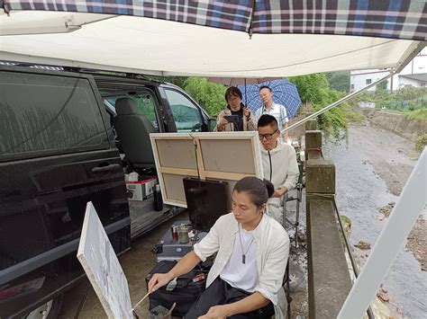 四川美院三剑客丨重庆卧龙居山庄油画风景写生 cm 艺术 冉腾飞