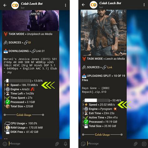 Github Xrontrix10telegram Leecher A Pyrogram Based Telegram Bot To