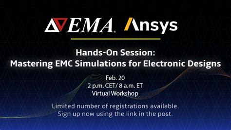Ema Ansys Emcplus Emc Simulation Design Electronics Electro