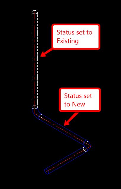 ortho drawing all piping shown as hidden autodesk community