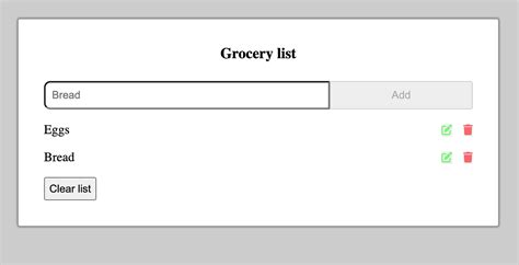 A Grocery List Web Application Lets Create A Grocery List Application By Muhammad Saqib