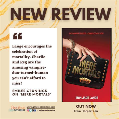 Mere Mortals Erin Jade Lange Pine Reads Review