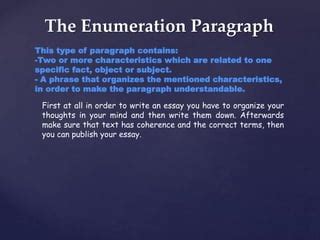 Types Of Paragraph PPTX