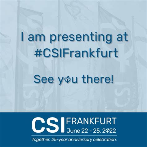 Behzad Alizadeh On Linkedin Csifrankfurt