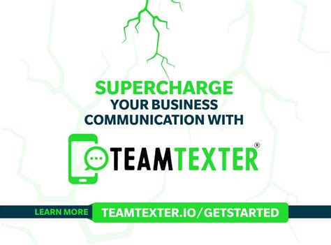 Boost Your Business Communication With Getstarted Teamtexter Posted On The Topic