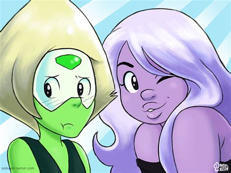 Peridot And Amethyst By Daisyein On DeviantArt