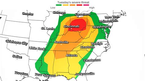 Severe Storms Lash Central And Eastern Us Dumping Rain Softball Sized