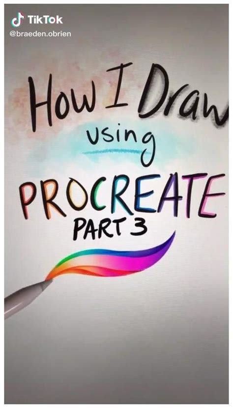 How To Use Procreate 3 Procreate Drawing Tips Procreatedrawingtips Digital Art Tutorial