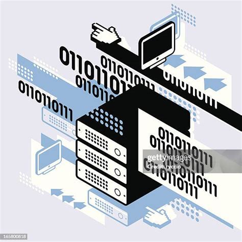 Data Flow Computer Screen High Res Illustrations Getty Images