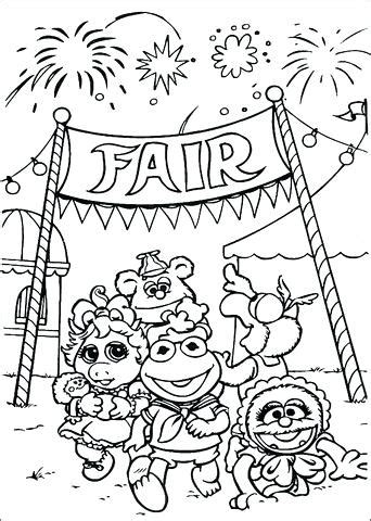 State Fair Coloring Pages At Free Printable