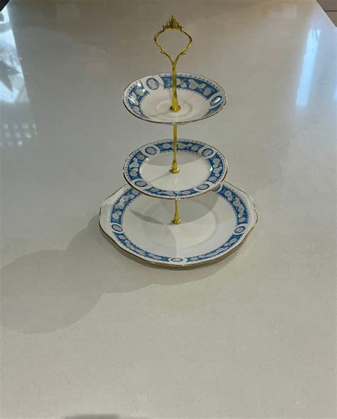 Royal Vale Three Tier Cake Stand Afternoon Tea Ideal For Ts