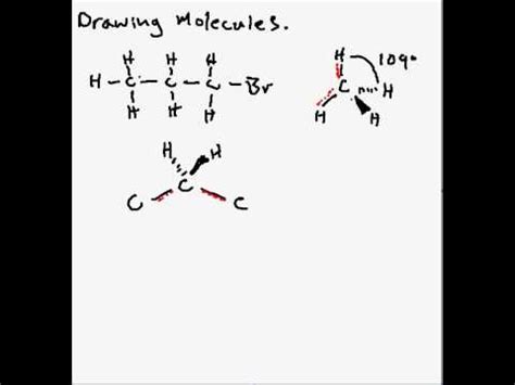 Drawing Molecules For A Level Chemistry YouTube