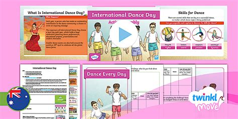 Move Pe International Dance Day Assembly Pack