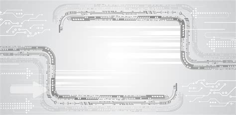 디지털 통신 데이터 보호 미래 지향적 프리젠 테이션 과학적 표지 추상 회색 하이테크 배경 이루어져 있는 와 인쇄 회로판 와 다