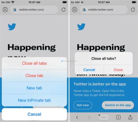 How To Close All Tabs In Edge At Once On Android And IOS