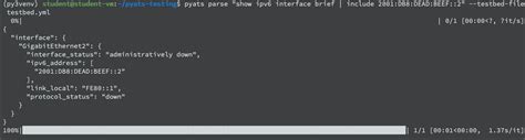 Add Parser For Show Ipv Interface Brief Include Ip By Palmersample Pull Request