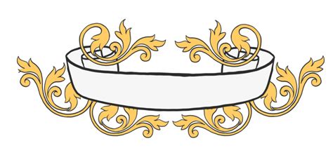 Decorative Scroll PNGs For Free Download