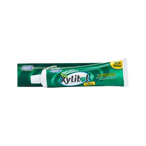 Epic Toothpaste Xylitol Spearmint With Fluoride 4 9oz