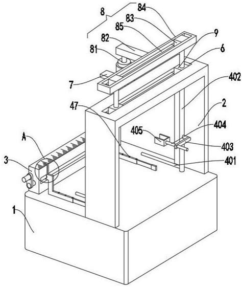 一种纸箱加工用纸箱成形装置的制作方法