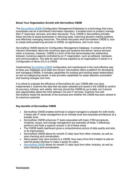 Ci Lifecycle In Servicenow Cmdb A Comprehensive Guidepdf Databases Computer Software And Ci Lifecycle In Servicenow Cmdb A Comprehensive Guidepdf Databases Computer Software And