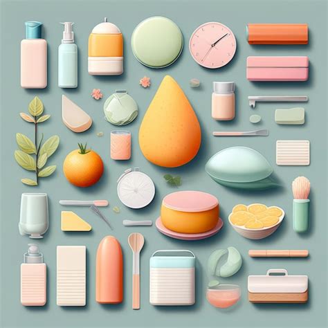 Premium Vector 3d Rendering Of Cosmetic Product Beauty Product Premium Vector 3d Rendering Of Cosmetic Product Beauty Product