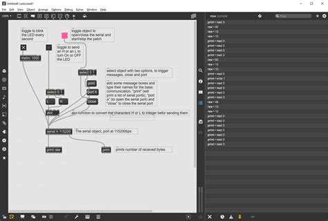 I Try To Control A Strip Led With Max Msp Programming Questions