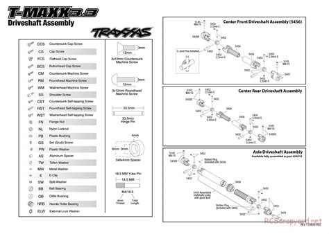 Traxxas Exploded Views T Maxx 33 2010 4907 • Rcscrapyard