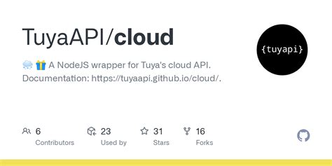 Github Tuyaapicloud 🌨 🎁 A Nodejs Wrapper For Tuyas Cloud Api Documentation