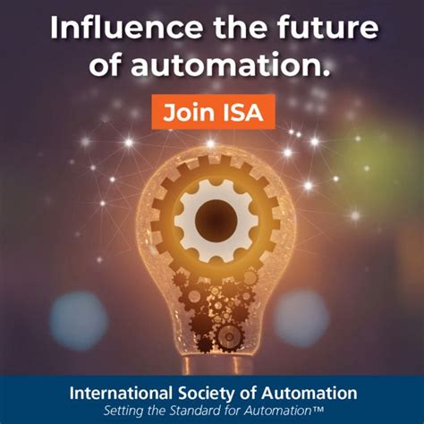 Automation Automation Engineering Membership International Society Of Automation Isa