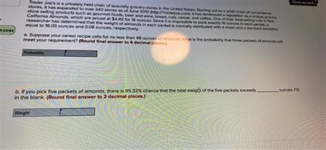 Solved Trader Joe S Is A Privately Held Chain Of Specialty Chegg Com