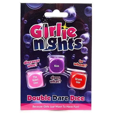 Girlie Nights Double Dare Dice Game Sinful