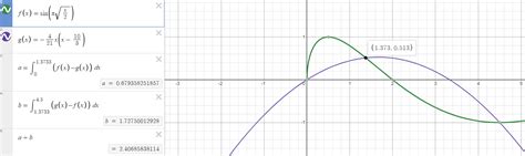 Help With Integral Bounds R Desmos