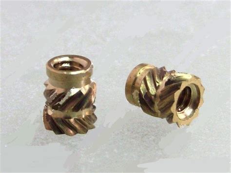 3000pcs Itc 032 Molded In Threaded Inserts Brass Knukles Thru Threaded Nuts Pcb Threaded Inserts
