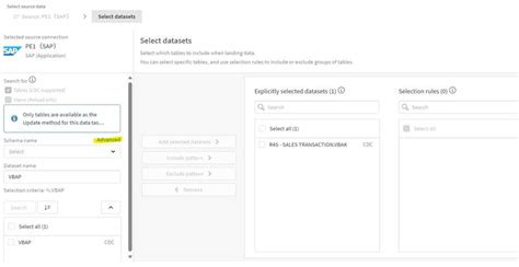about some schema names not appearing in the pulld qlik community