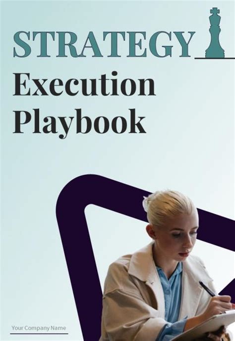 Strategy Execution Playbook Report Sample Example Document Ppt Slide