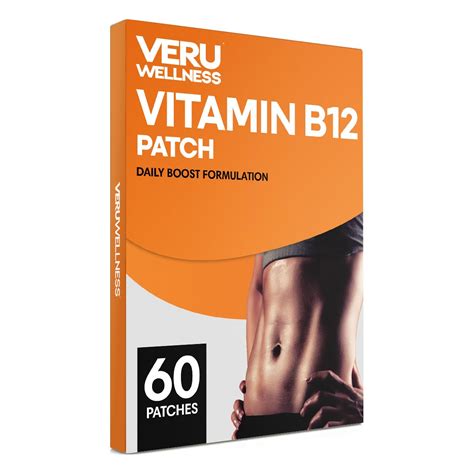 Veru Wellness B12 Energy Patch Natural Patch B12 Garcinia Self