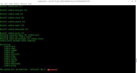 Install Zimbra Collaboration Suite 87 In Ubuntu 1404 Lts Ostechnix