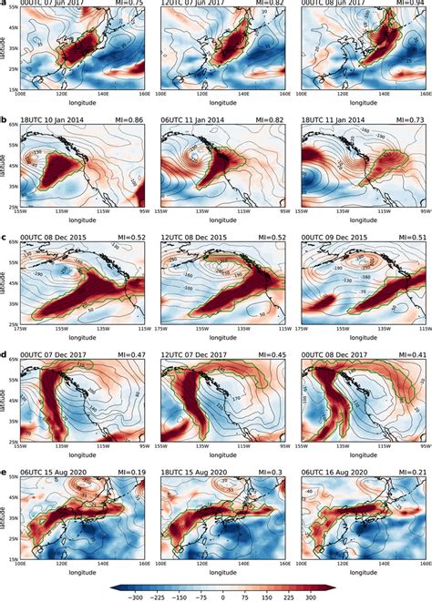 Temporal Evolutions 12‐hr Interval Of 850‐hpa Geopotential Height