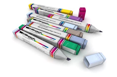 Premium Photo 3d Rendering Of Professional Markers