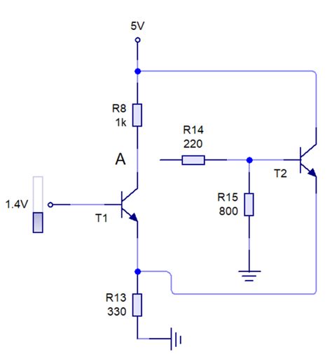 Transistor Schmitt Trigger MAlabdali