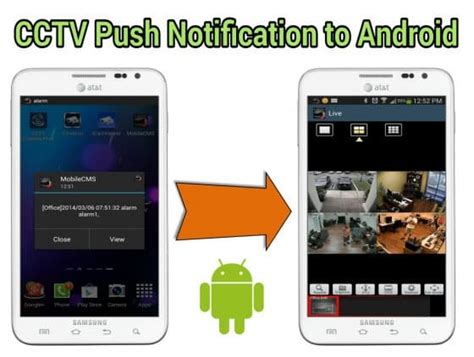 Cctv Push Notification Messages To Android Dvr Viewer App