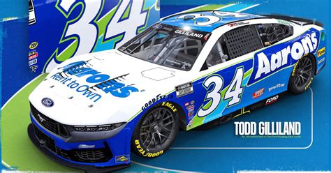 Aarons Returns To Nascar In Partnership With Front Row Motorsports
