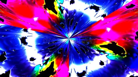 Abstract Multicolored Rainbow Wave Abstract Wave Twisted Background